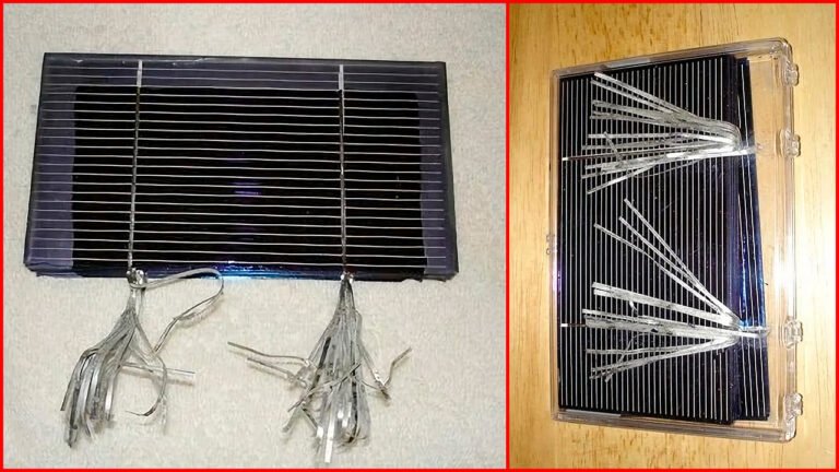 Cómo hacer un panel solar casero fácil de 60W y 18V paso a paso ...