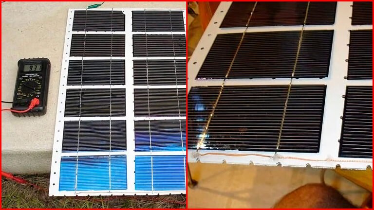 Cómo hacer un panel solar casero fácil de 60W y 18V paso a paso ...