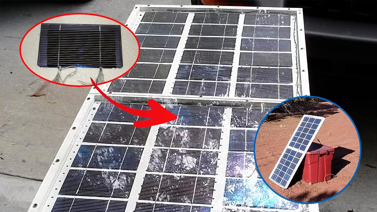 Cómo hacer un panel solar casero fácil de 60W y 18V paso a paso ...