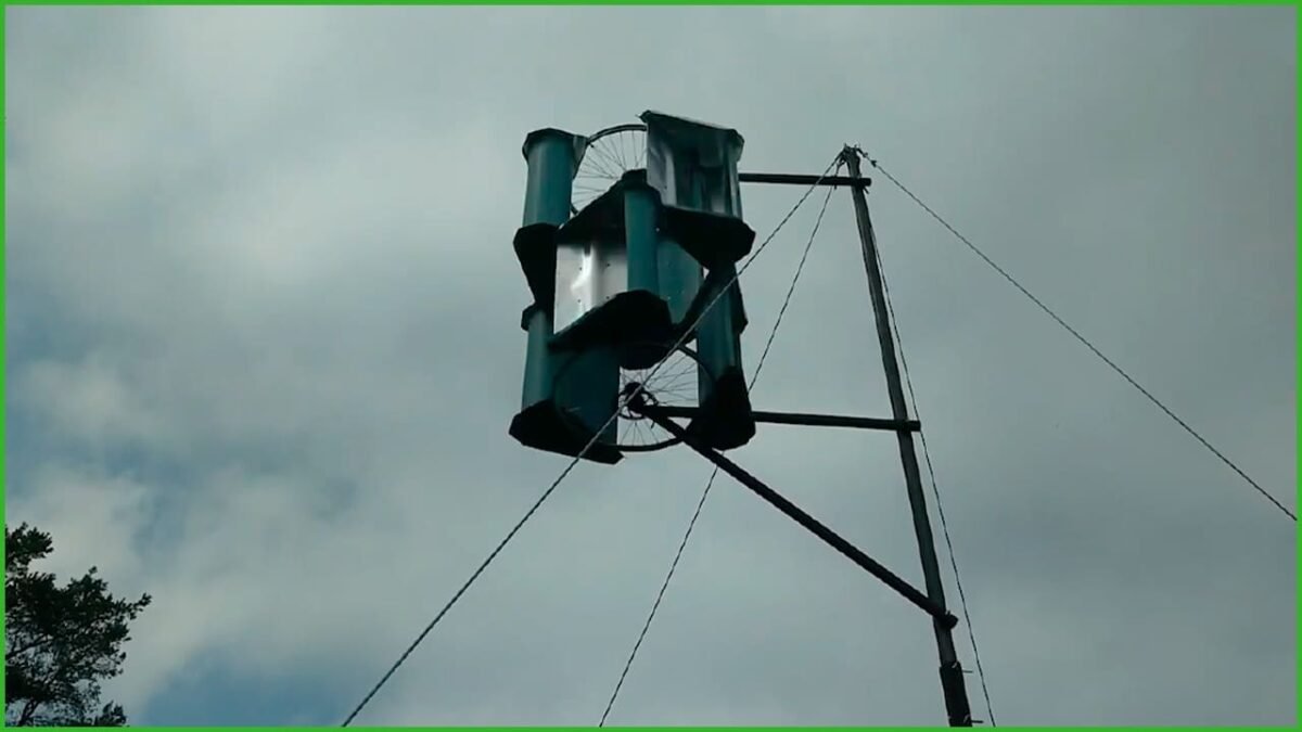 Cómo hacer un generador eólico vertical casero Lenz2 (Instrucciones ...